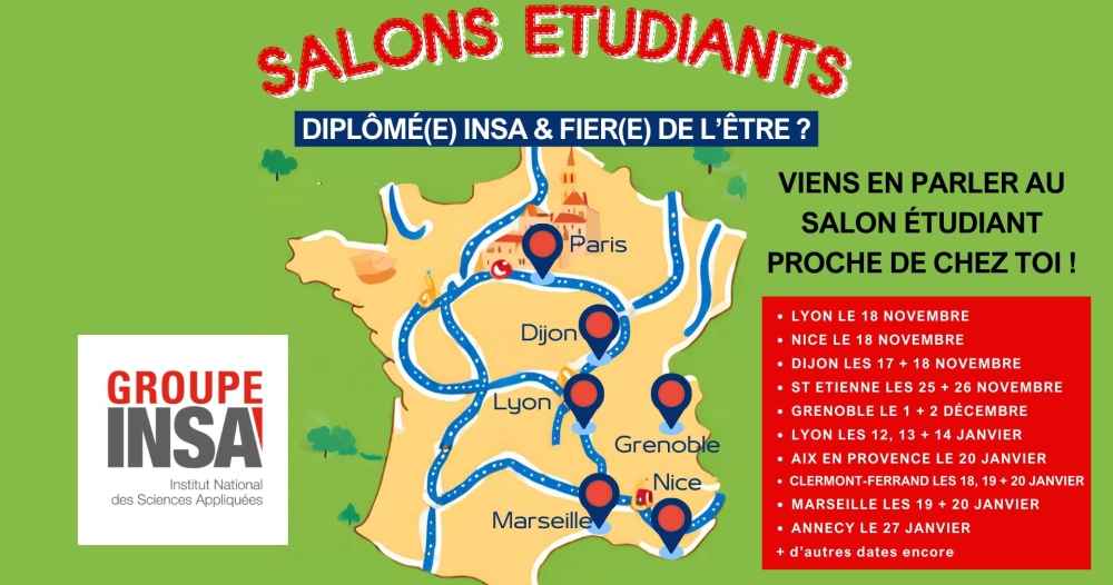 Diplômé(e) INSA et fier(e) de l’être